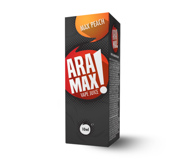 Max Peach 10мл - Aramax - www.elektronnicigari.bg